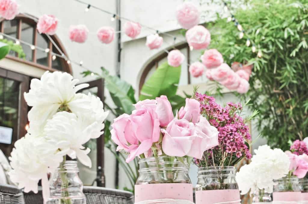 Bridal Shower Flower Ideas