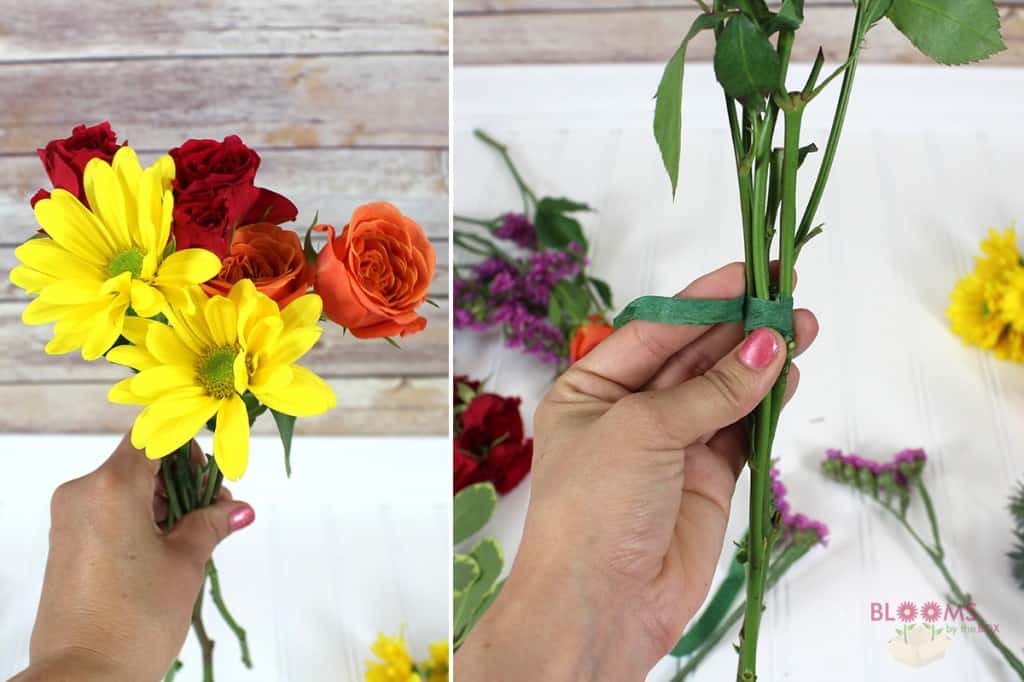 DIY Tutorial: How to Make a Colorful Bouquet