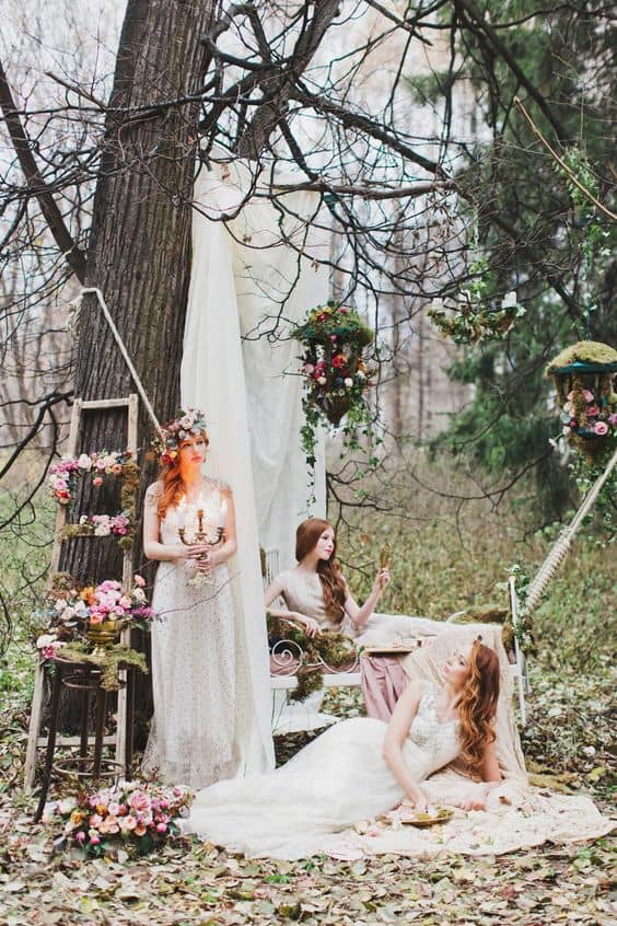 Enchanted Forest Wedding - Blooms By The Box