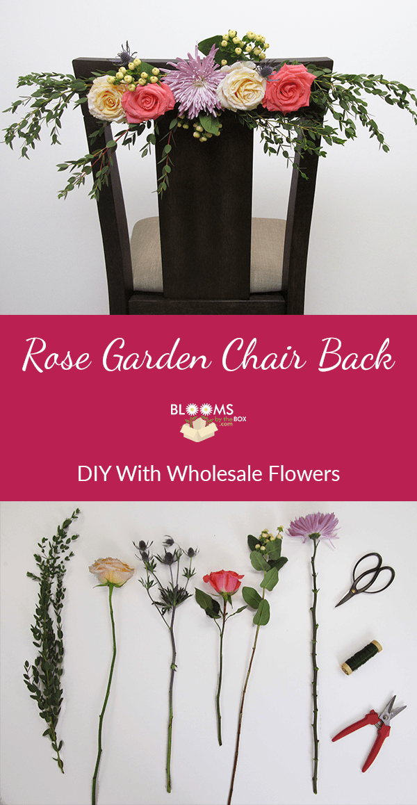 DIY Rose Chair Back - Blooms By The Box