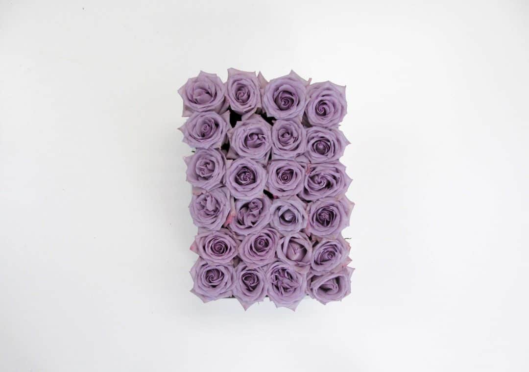 DIY Lavender Rose Box - Blooms By The Box