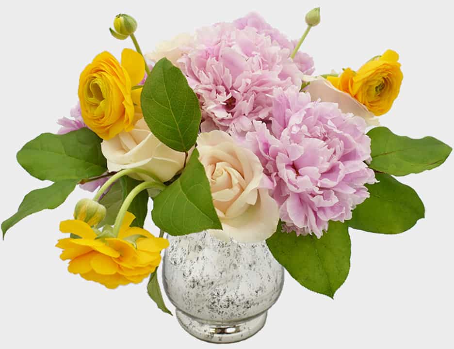Ranunculus And Peony Arrangements
