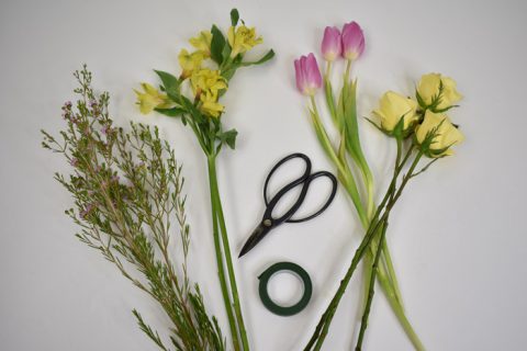 DIY Yellow Wedding Bouquet - Blooms By The Box