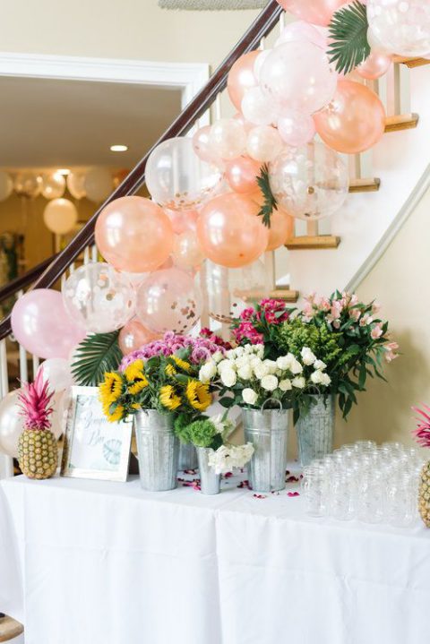 Shower Style DIY Flower Bars - Blooms By The Box
