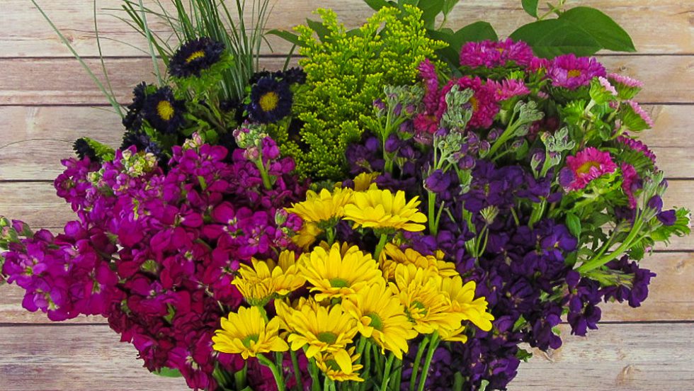 Designing Fresh Flower Arrangements: Working the Flower Color Wheel