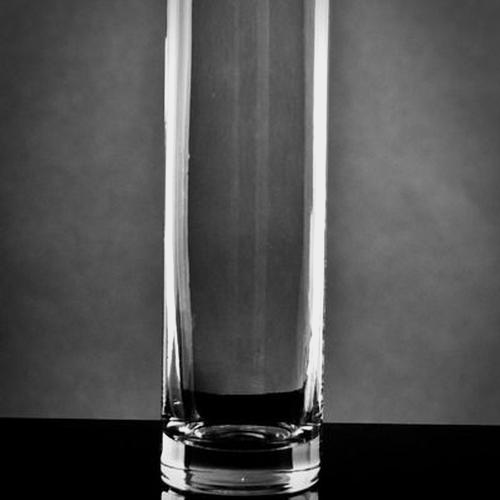Small Cylinder Glass Vase (10"H x 6") - Wholesale - Blooms By The Box