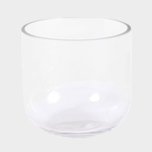 5 Inch H X 5 Inch Clear Rounded Bottom Glass - Wholesale - Blooms By ...