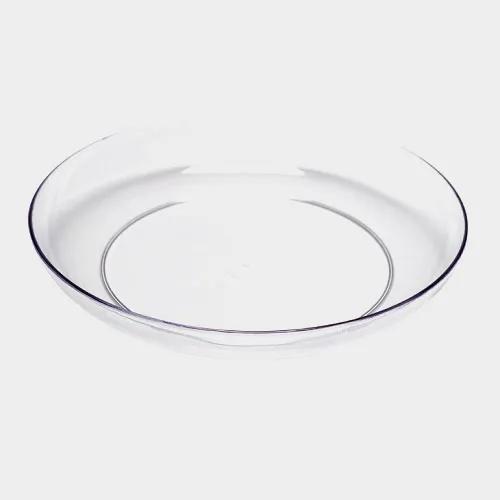 9" Lomey Designer Dish Clear X12 - Wholesale - Blooms By The Box